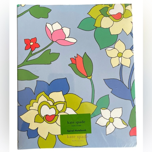 kate spade | Office | Kate Spade Flower Bed Concealed Spiral 12lined ...